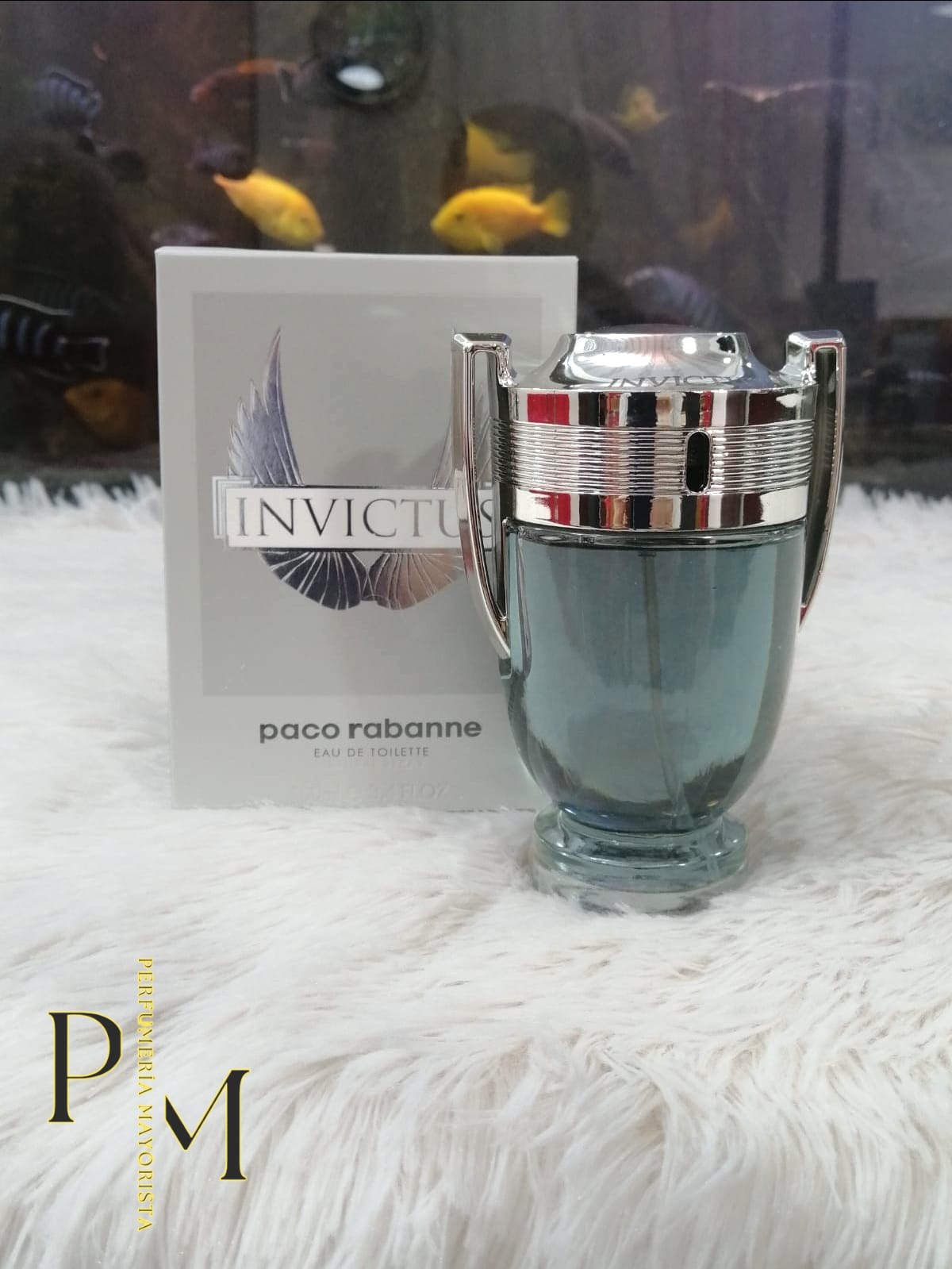 Perfume Invictus de Paco Rabanne 100ml EDT 1.1 – Perfumeria Mayorista