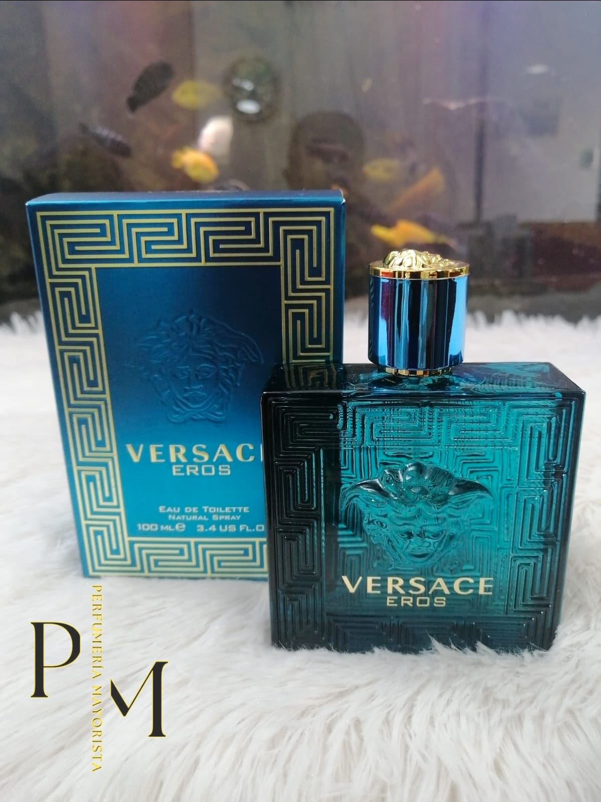 Perfume Eros de Versace 100ml EDT – Perfumeria Mayorista